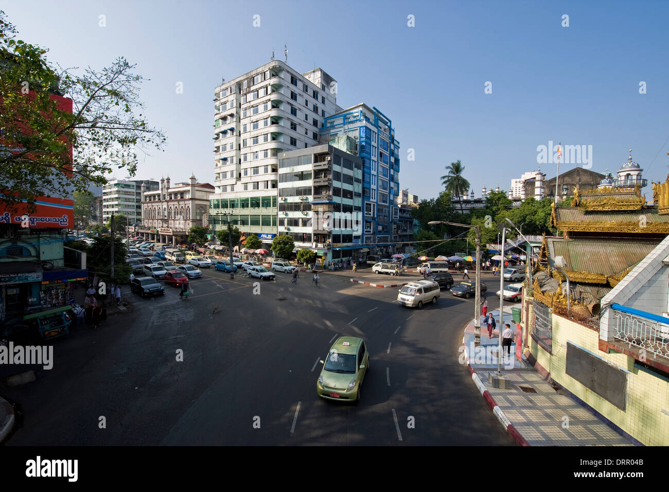 Yangon view hi-res stock photography and images - Alamy