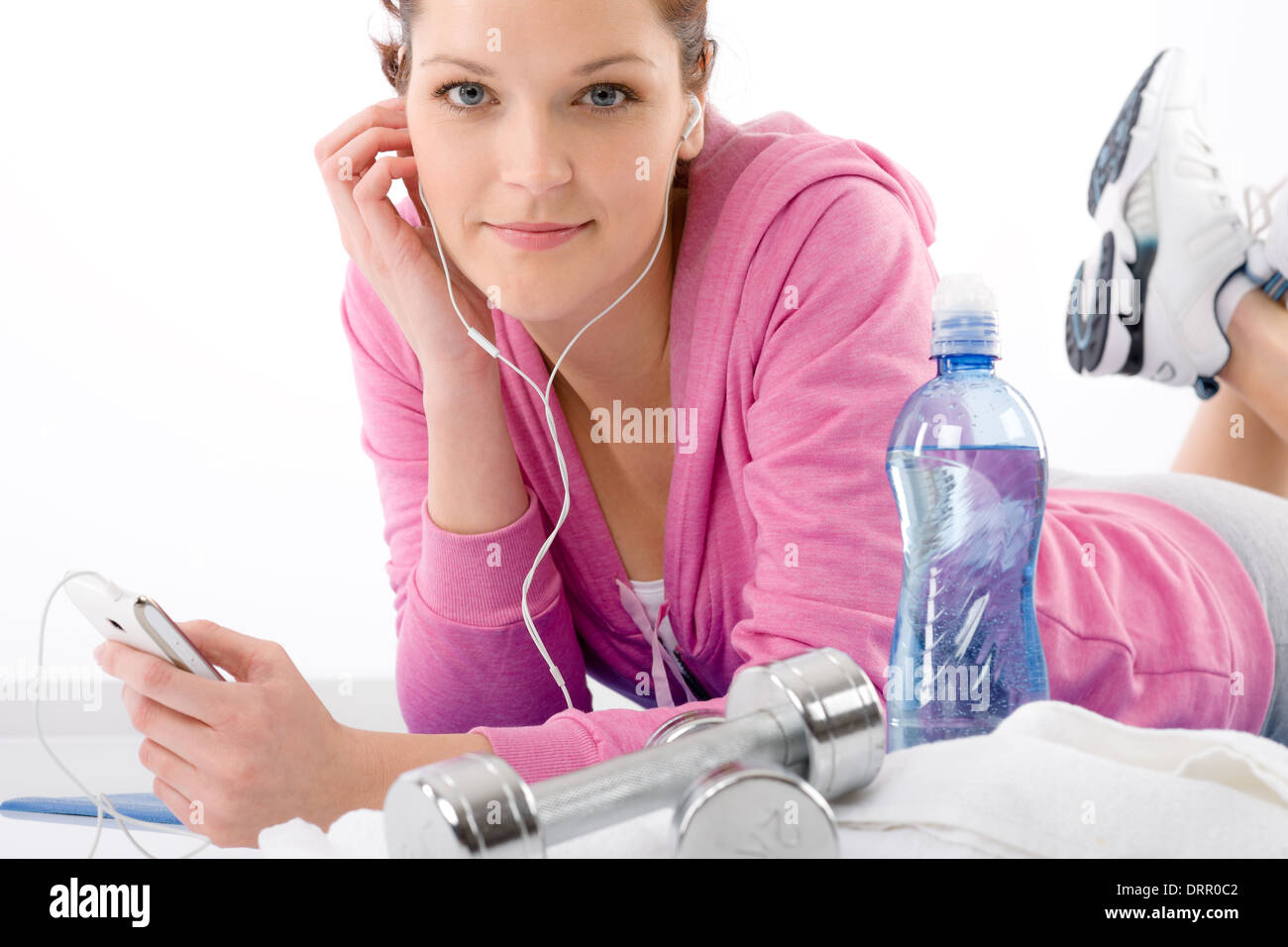 Mp3 music gym equipment hi-res stock photography and images - Alamy