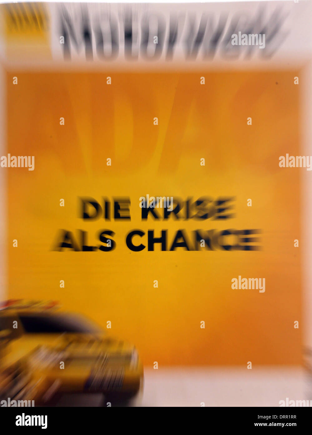 Munich, Germany. 31st Jan, 2014. The current edition of German ...