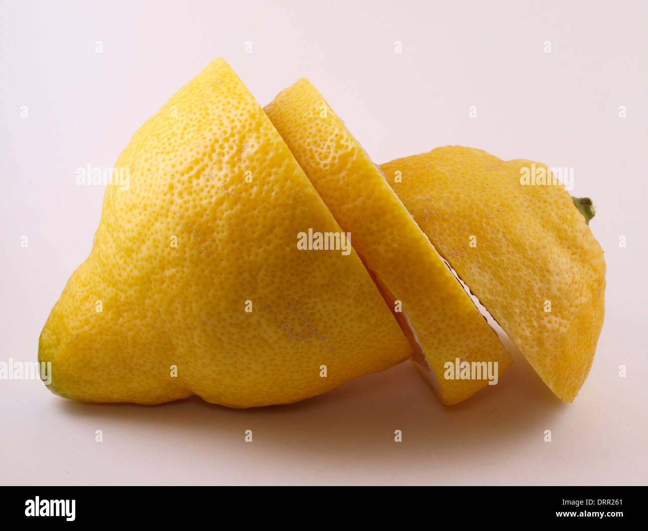 Lemon fruit in a white background Stock Photo - Alamy