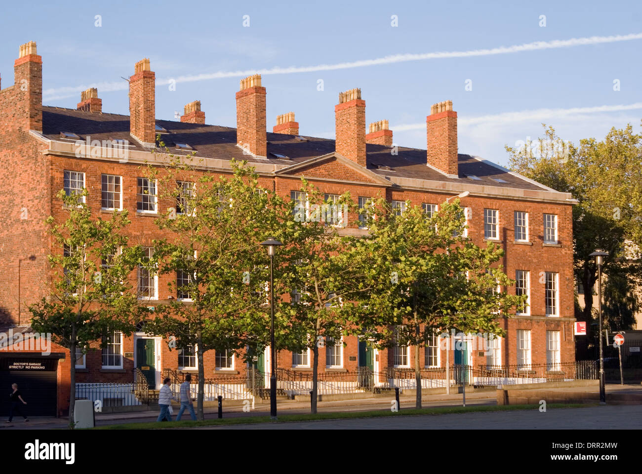 Mornington Terrace, Edwardian housing, Liverpool, England, UK Stock ...