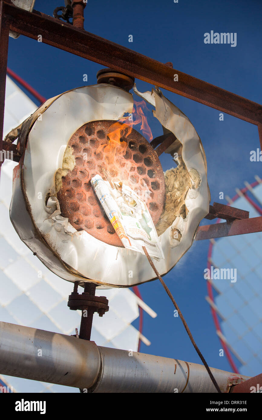 Solar concentrators for a solar cooking system at the Muni Seva Ashram ...