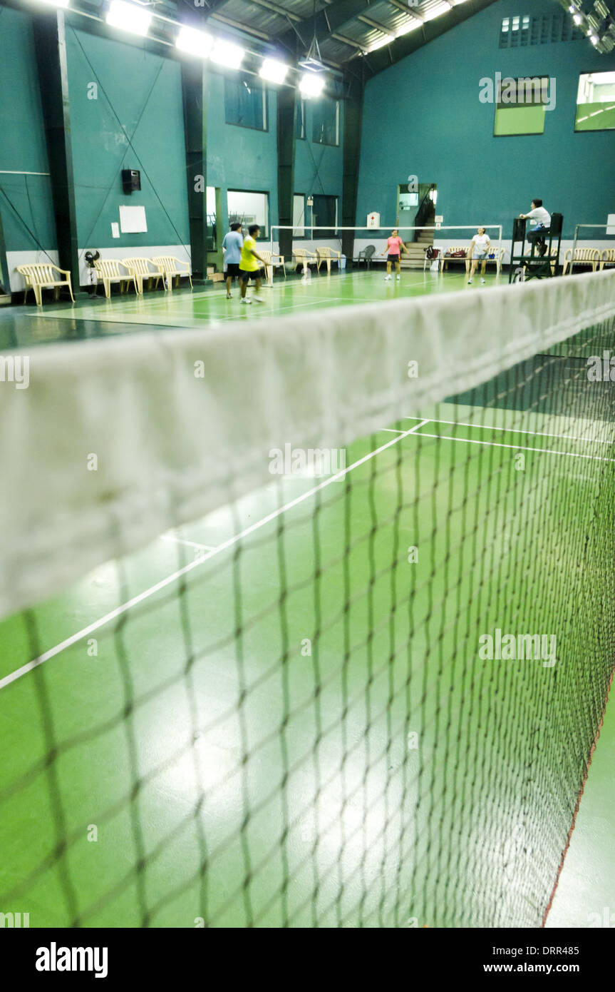 Badminton game hi-res stock photography and images - Alamy