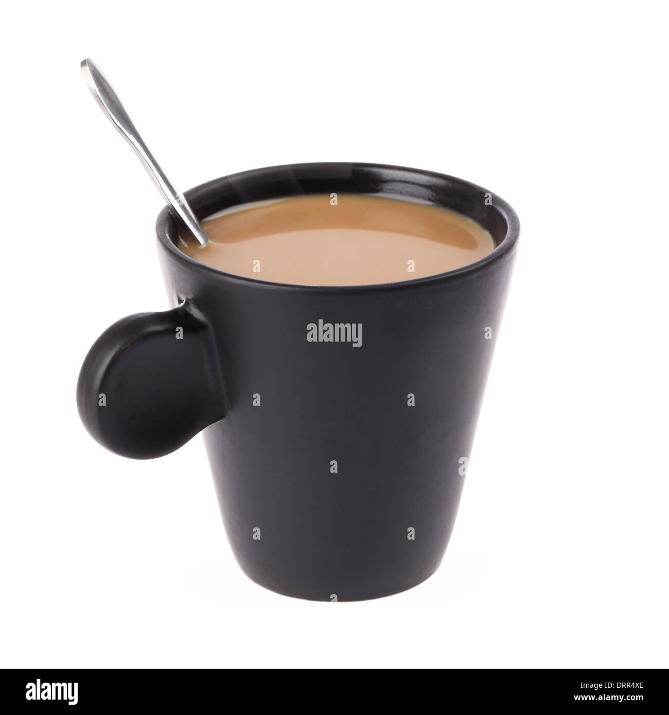 Breakfast black coffee cream Cut Out Stock Images & Pictures - Alamy