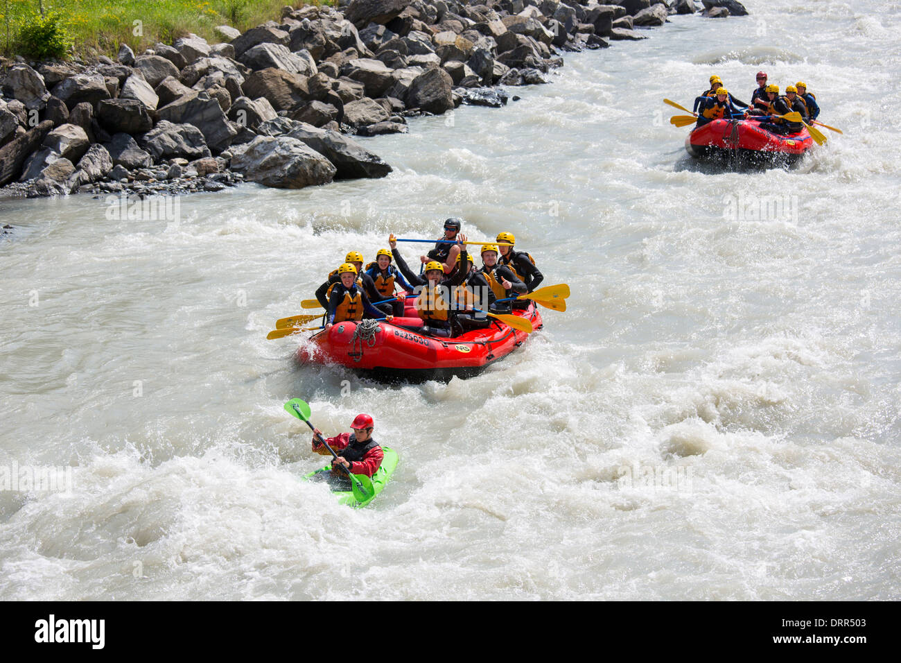 White water rafting hi-res stock photography and images - Alamy