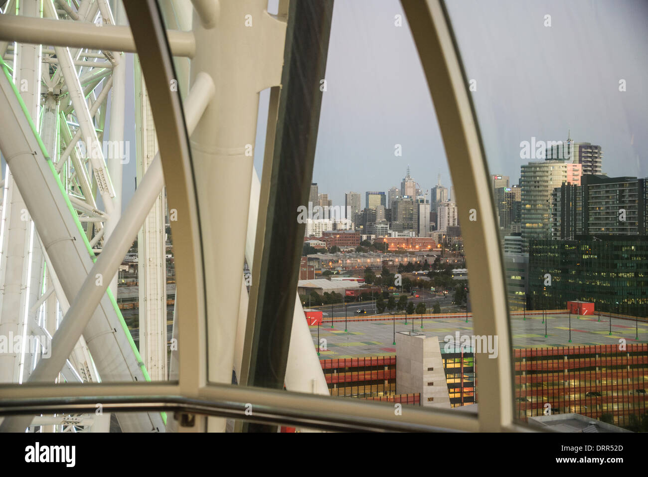 The Melbourne Star giant Ferris wheel in the Waterfront City precinct ...