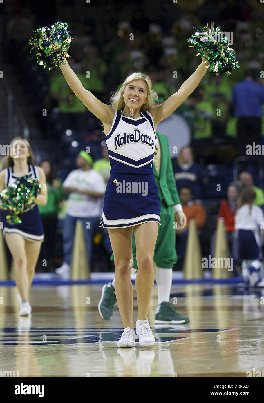 South Bend, Indiana, USA. 30th Jan, 2014. January 30, 2014: Notre Dame ...