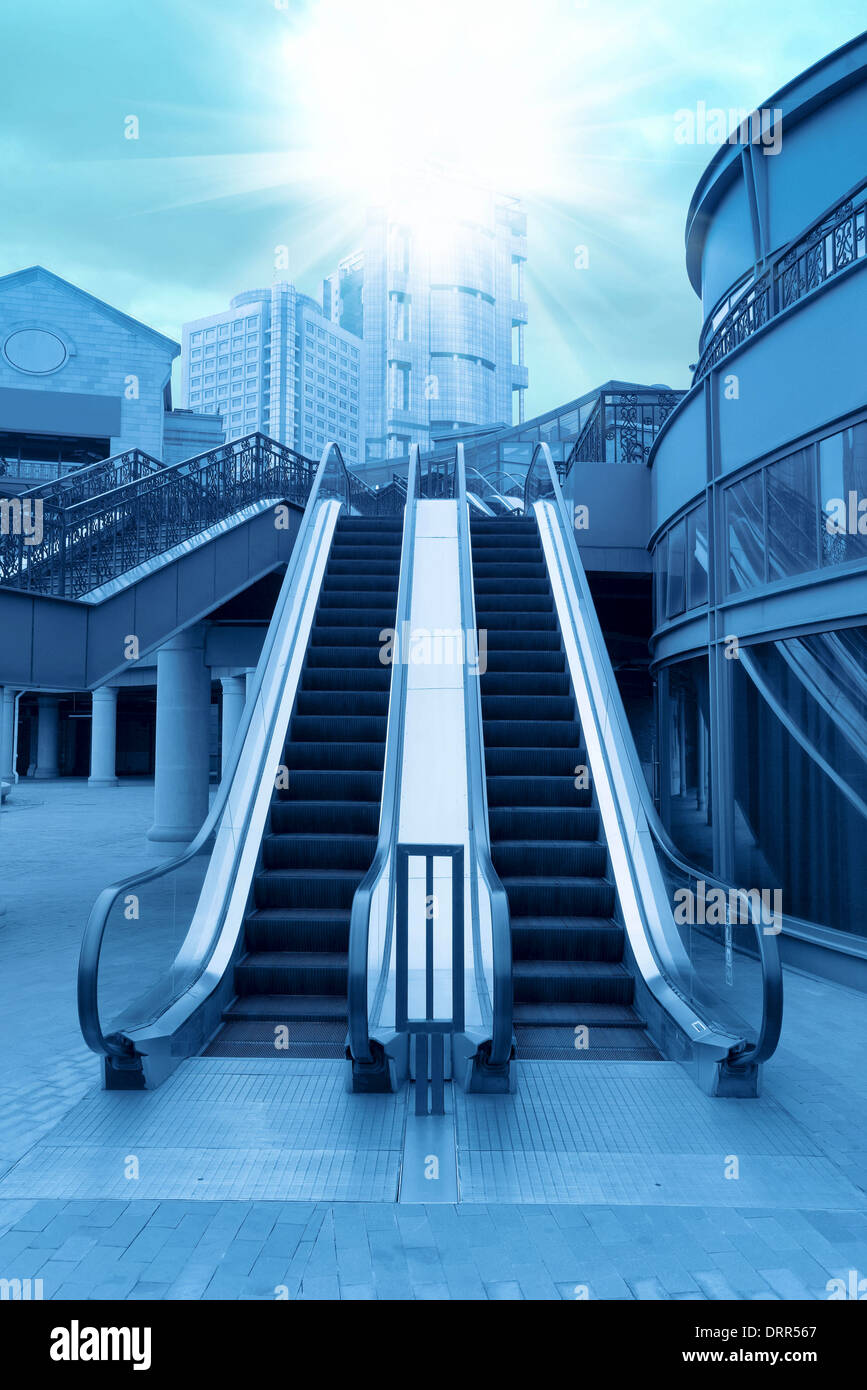 escalator in the outdoor Stock Photo - Alamy