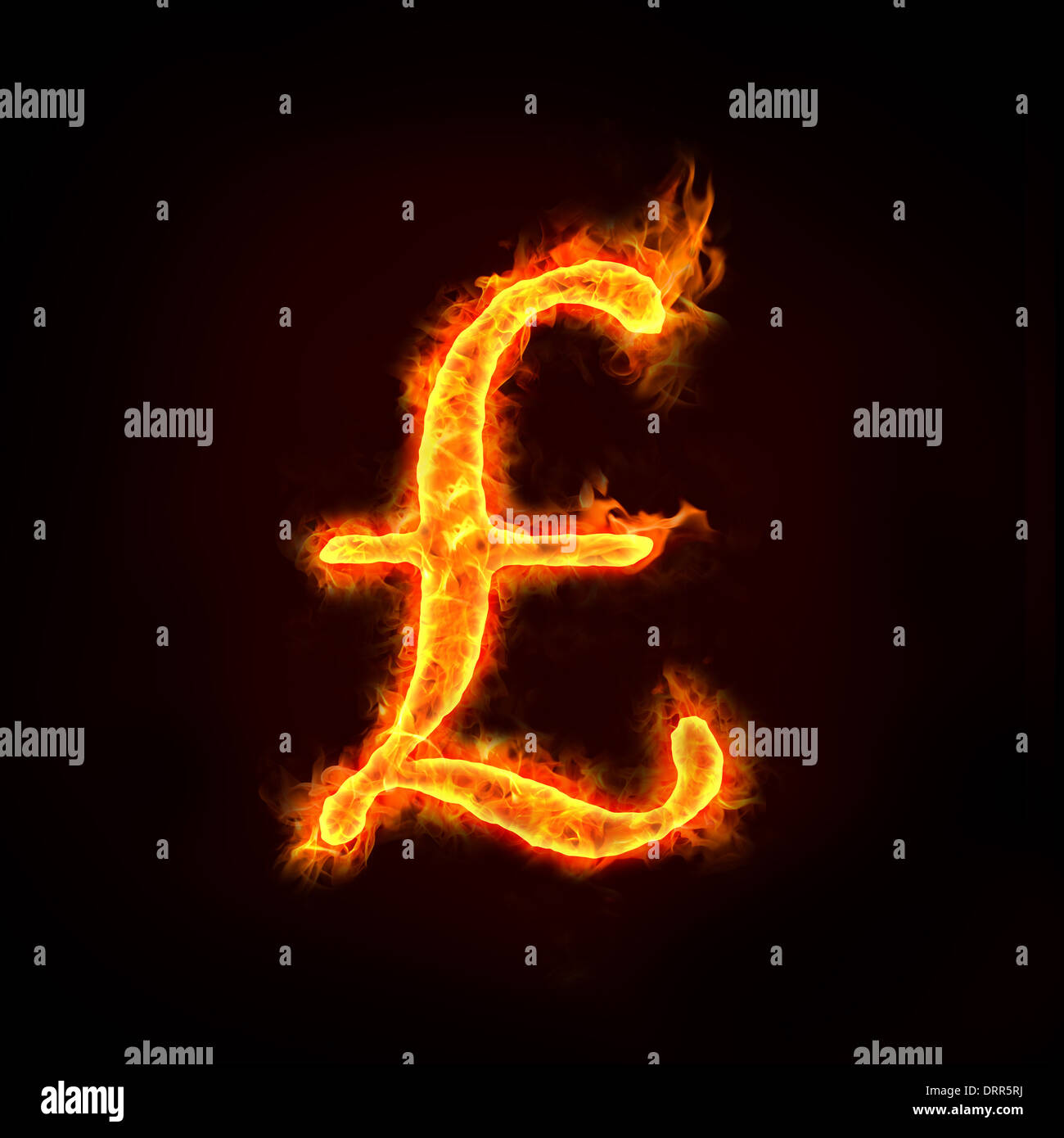 Pound symbol fire hi-res stock photography and images - Alamy