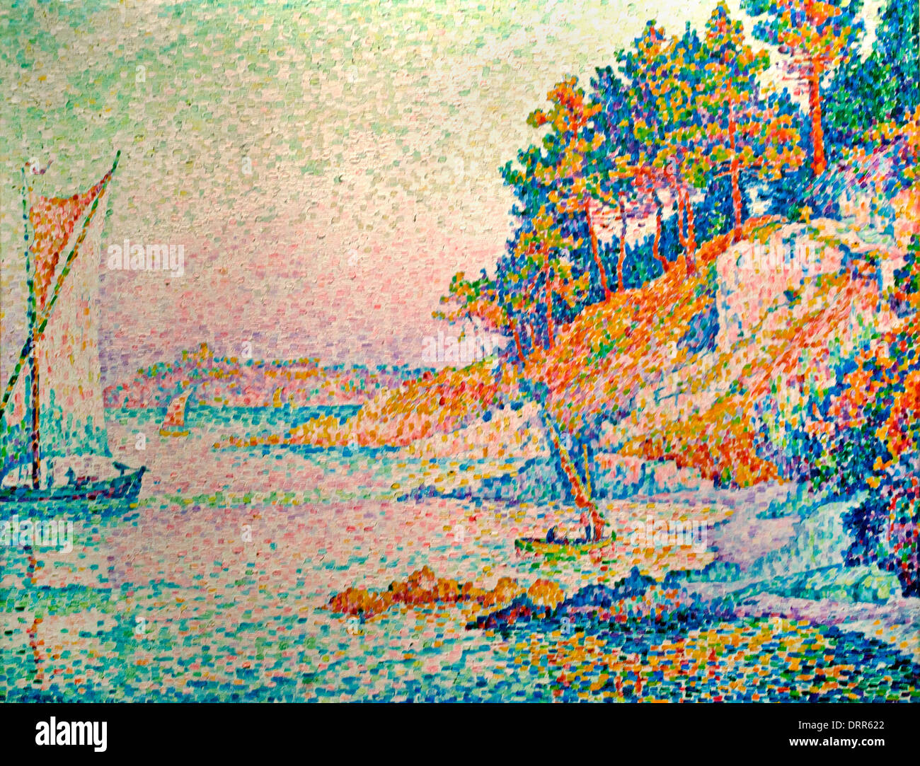 Paul Signac (1863–1935) La calanque (The bay) 1906 France French Stock ...