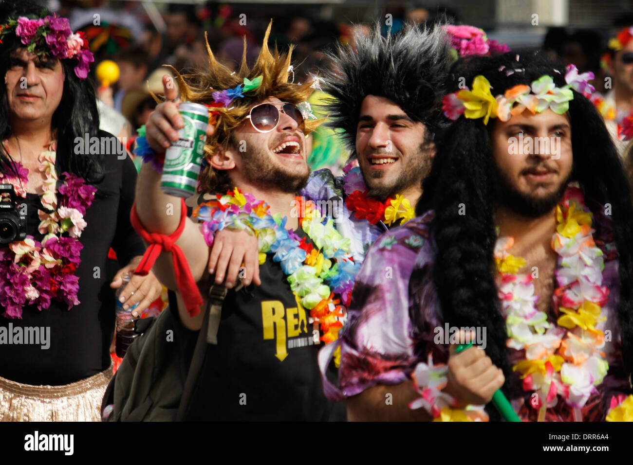 Famous carnival of Limassol, Akrotiri Bay, Cyprus Stock Photo - Alamy