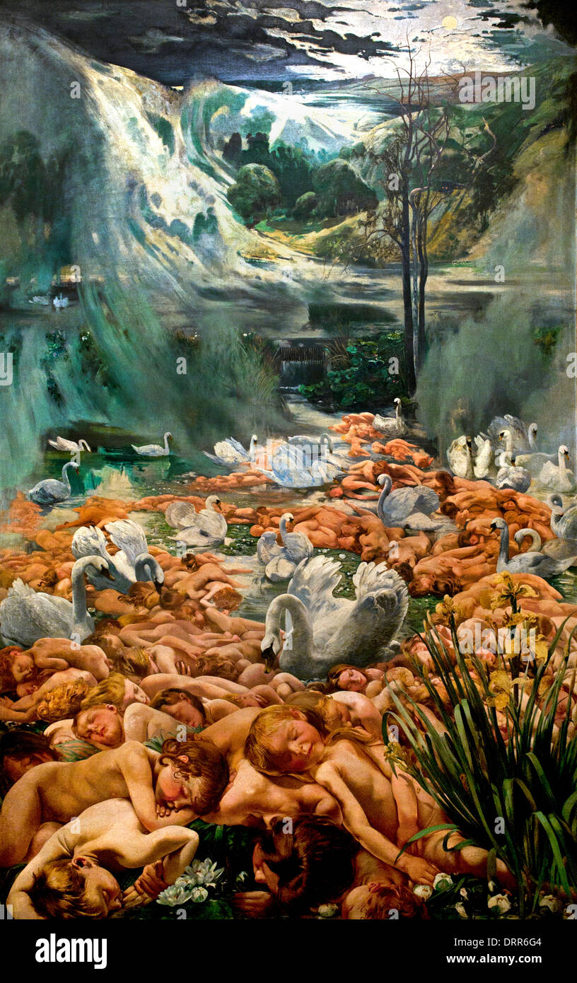 Leon frederic 1856 1940 belgian belgium hi-res stock photography and ...