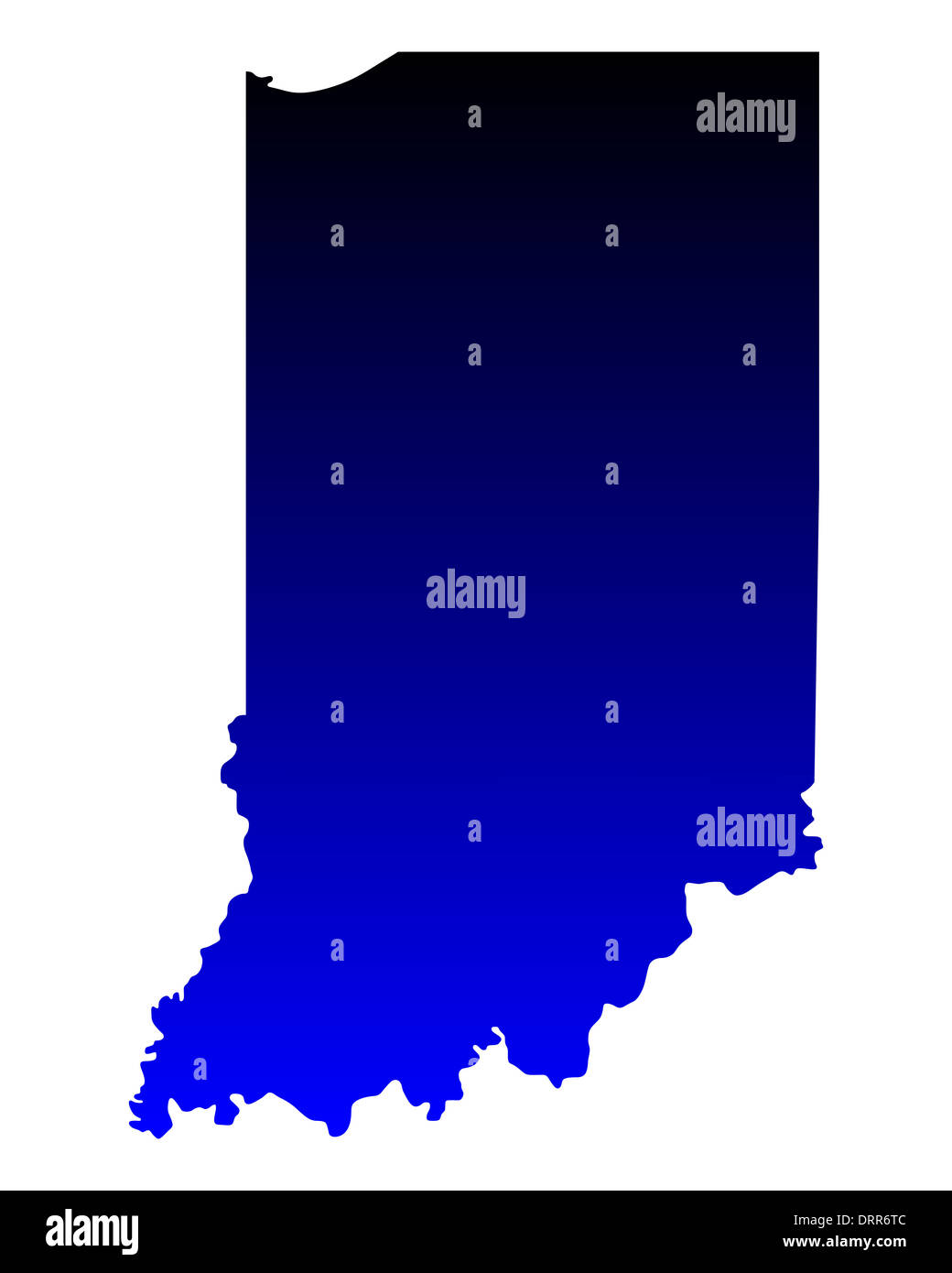 Map Of Indiana State High Resolution Stock Photography and Images - Alamy