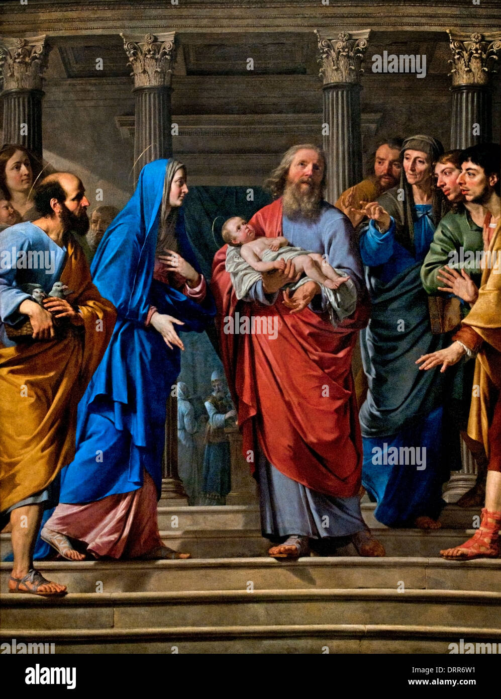 The Presentation in the Temple (1648), Philippe de Champaigne 1602–1674 French Baroque painter ...