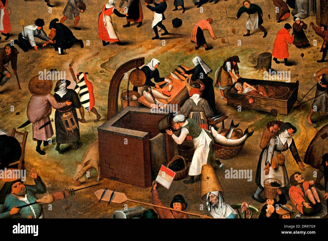 Fight between carnival lent pieter hi-res stock photography and images ...