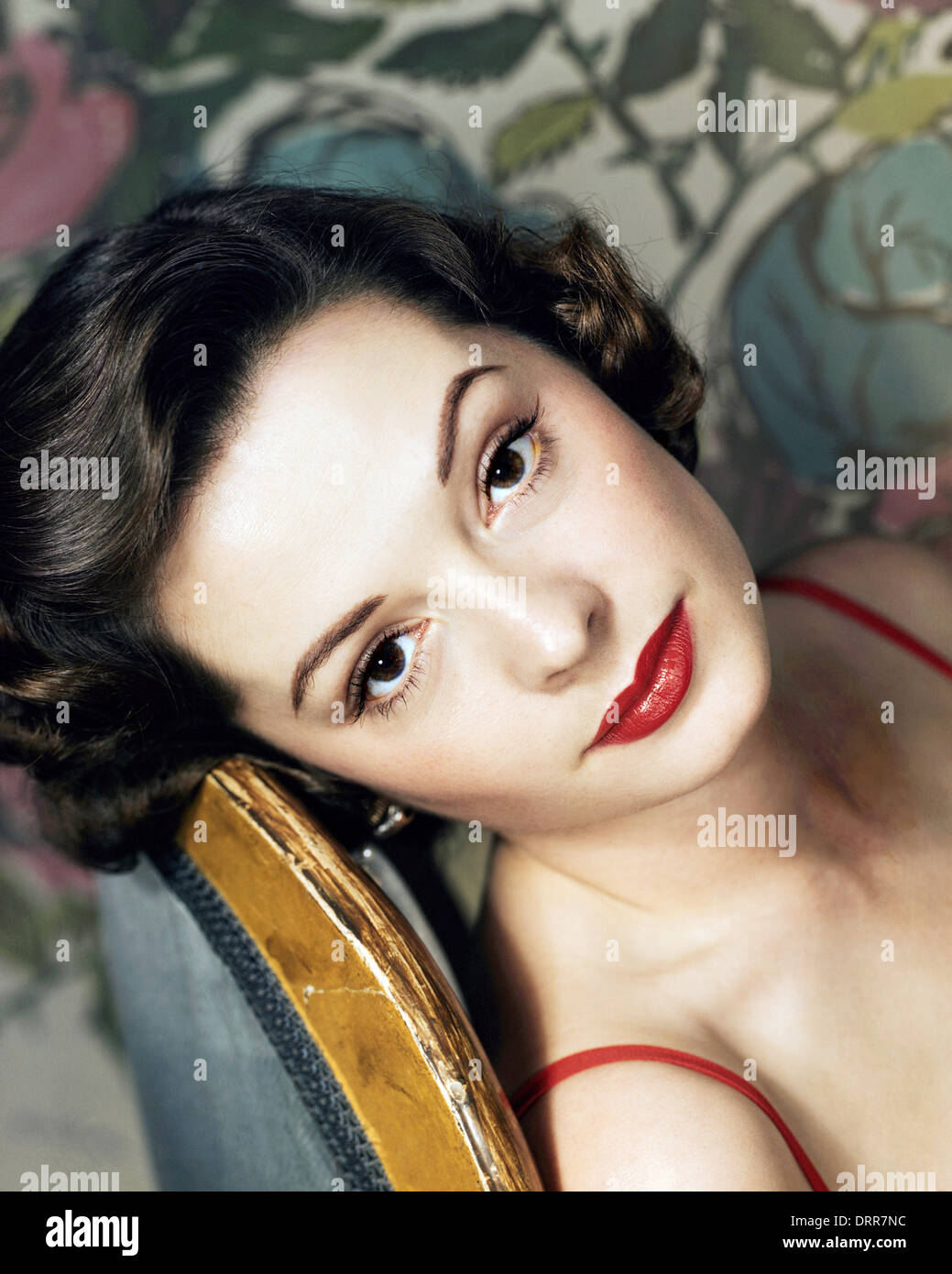 JANE GREER (1924-2001) US film and TV actress about 1955 Stock Photo ...