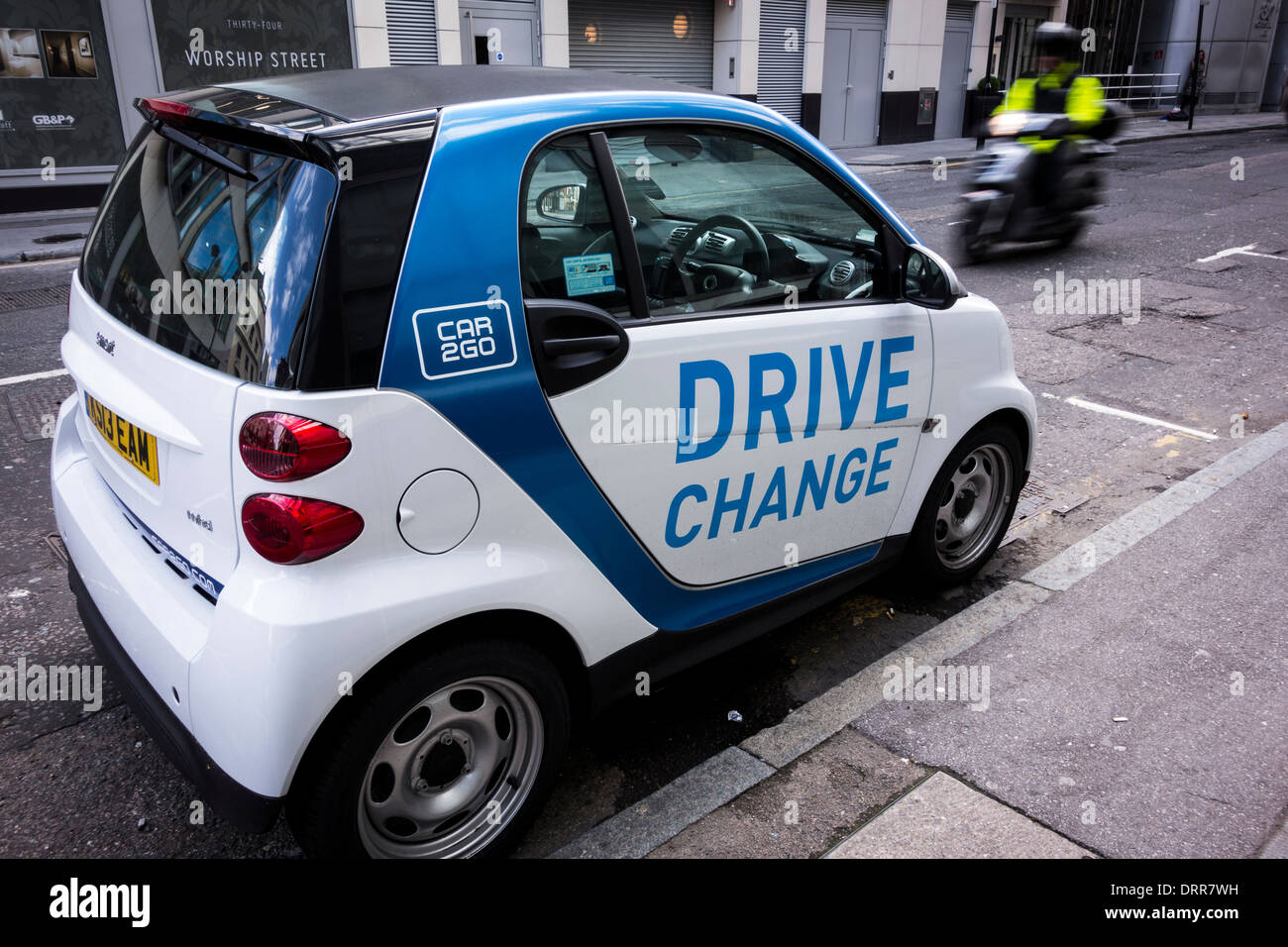 Car sharing smart car parked hi-res stock photography and images - Alamy