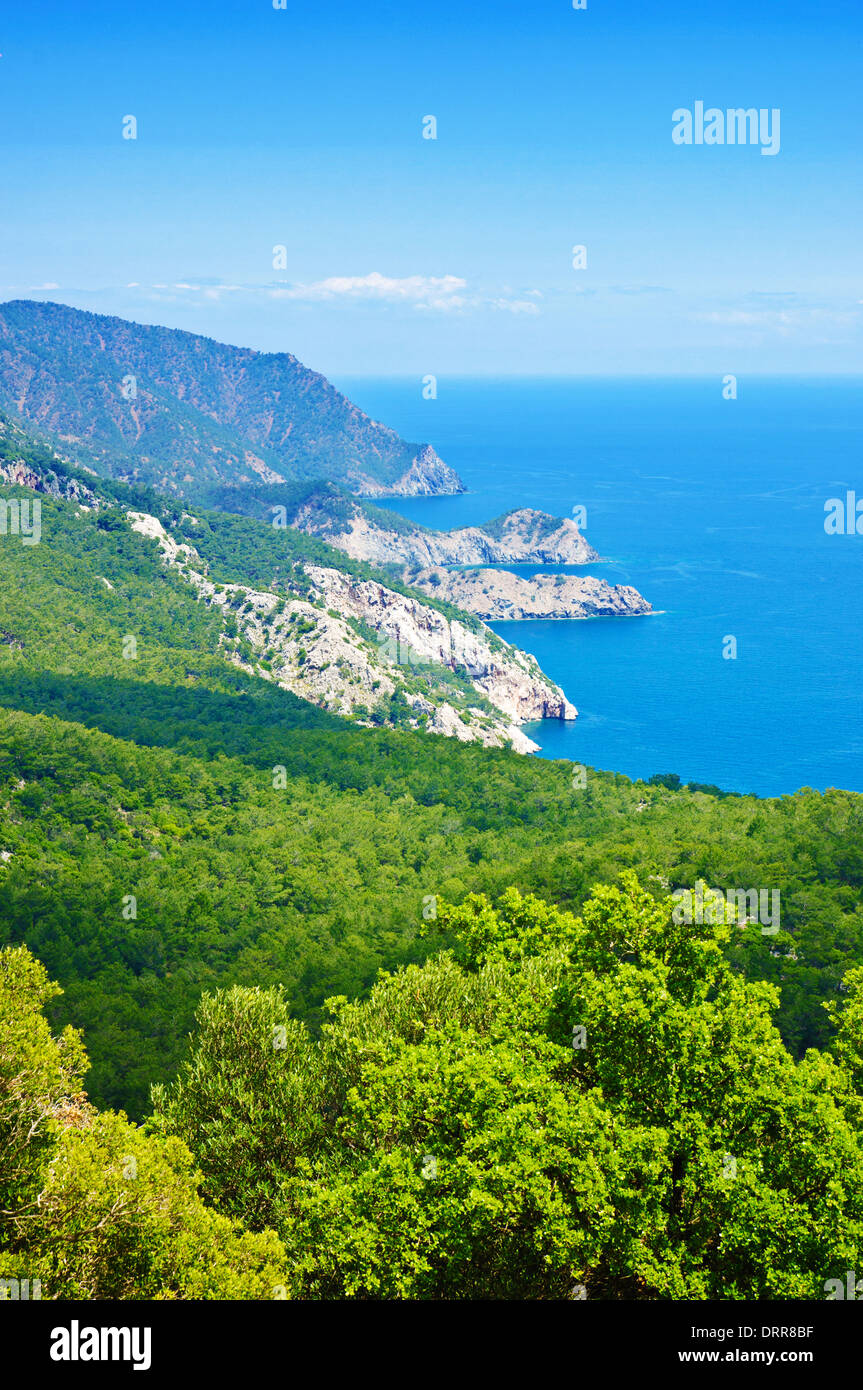 Turkey sea landscape Stock Photo - Alamy