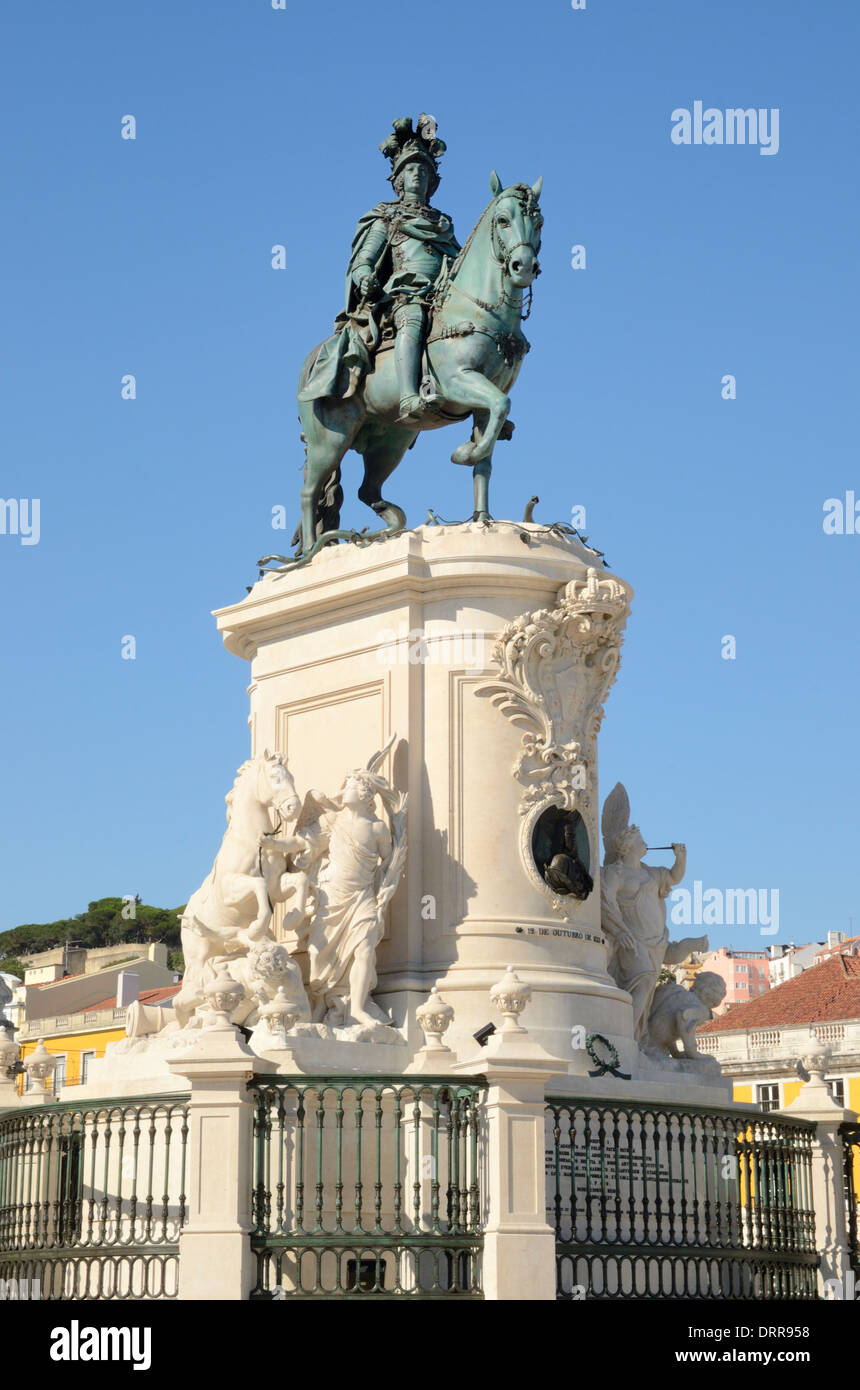 Equestrian statue of king joseph i hi-res stock photography and images ...