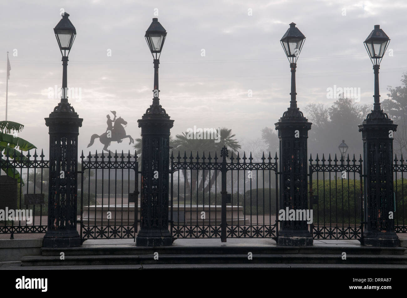 Jackson square new orleans morning hi-res stock photography and images ...