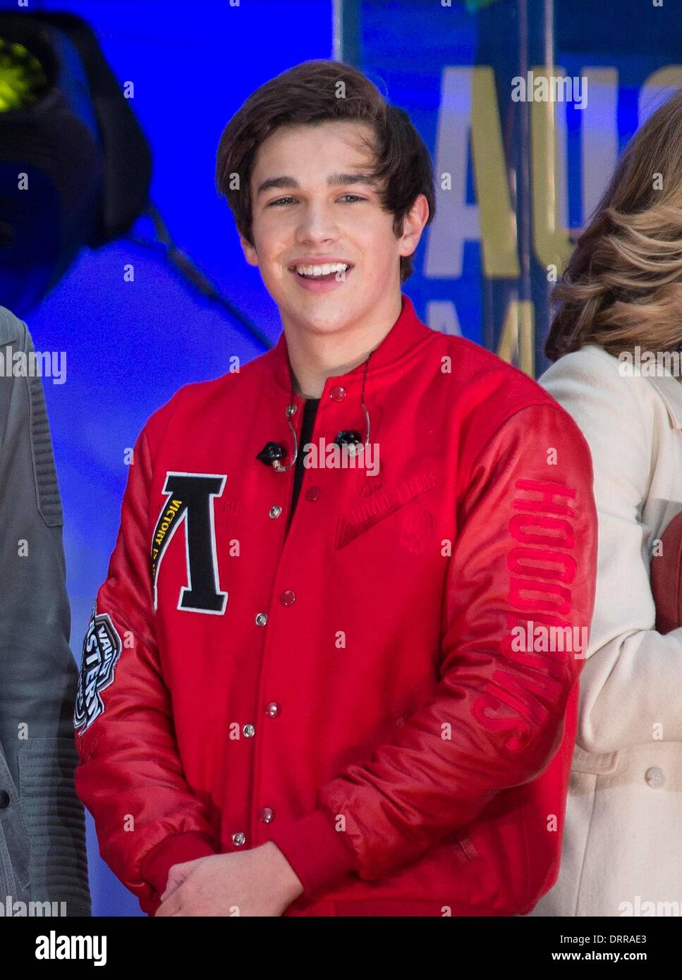 New York, NY, USA. 31st Jan, 2014. Austin Mahone on stage for Good ...