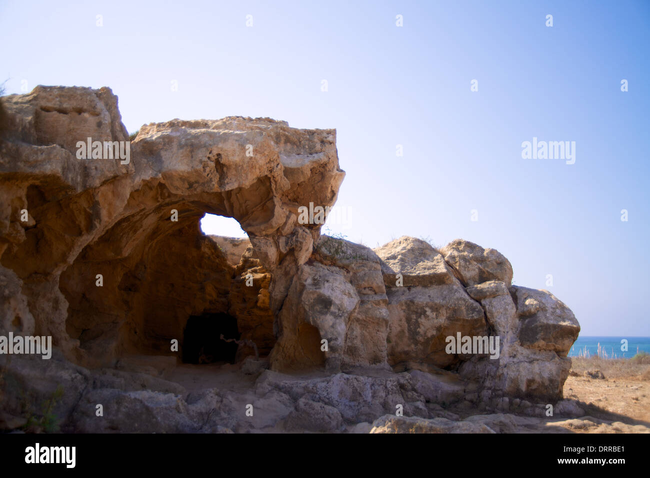 Rock formations in Cyprus Stock Photo - Alamy