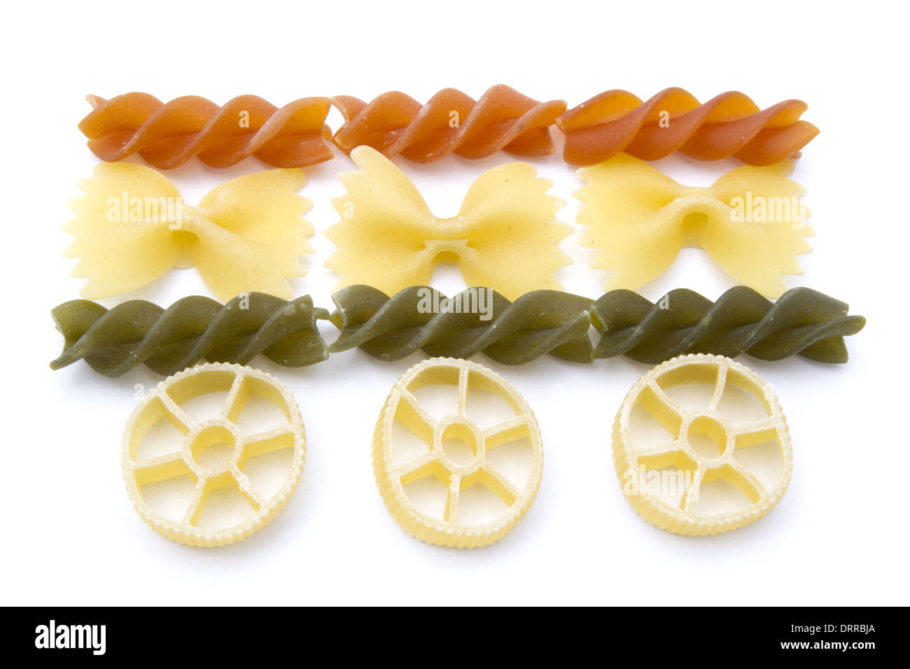 Colorful noodles Cut Out Stock Images & Pictures - Alamy