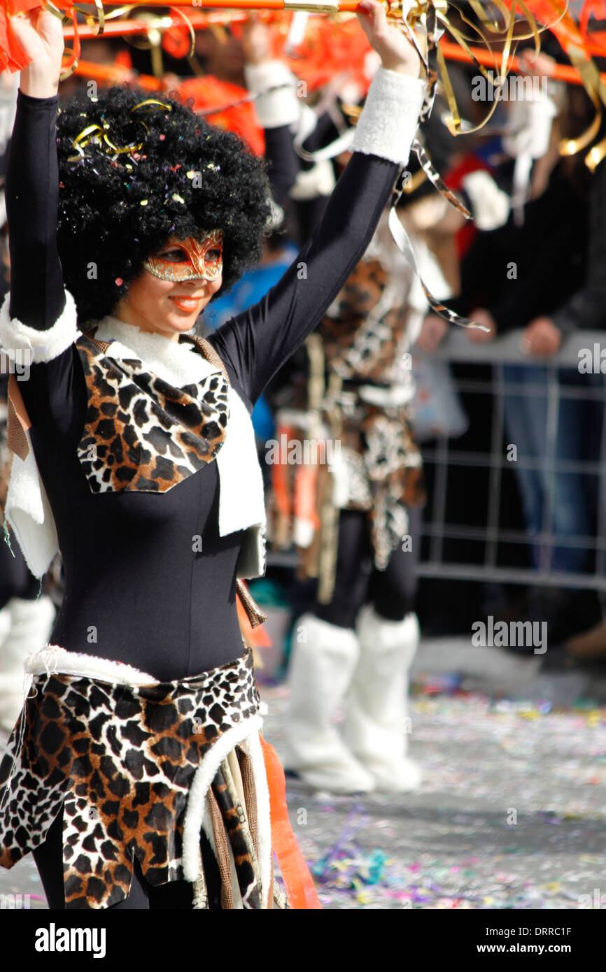 Famous carnival of Limassol, Akrotiri Bay, Cyprus Stock Photo - Alamy