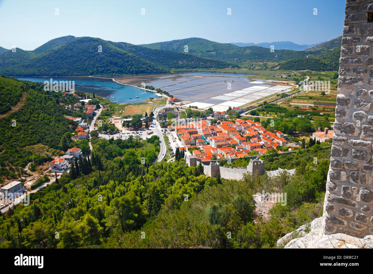 Ston, Dalmatia, Croatia Stock Photo - Alamy