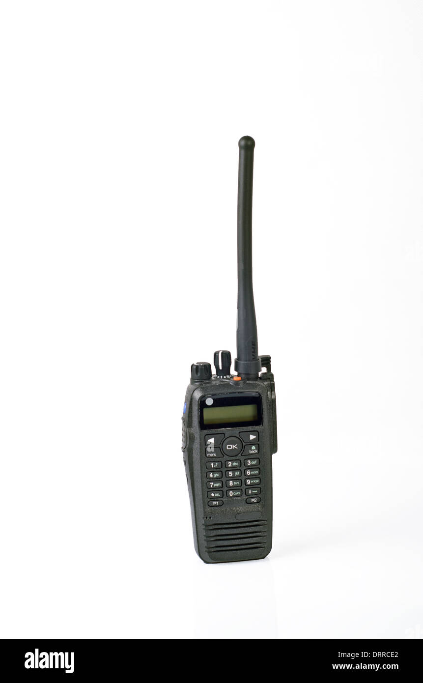 photo on a white background cb radio Stock Photo - Alamy