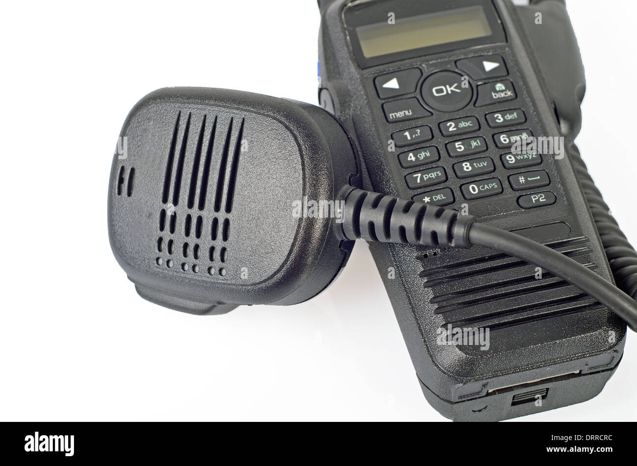 photo on a white background cb radio Stock Photo - Alamy