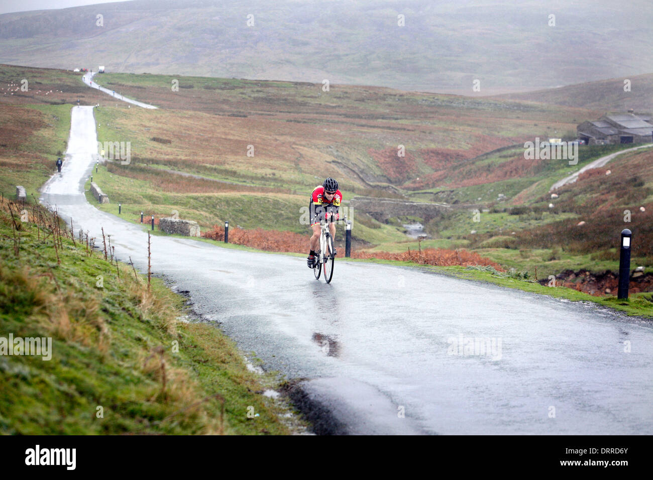Keith Henderson of Southborough RC competing in the National Hill Climb ...
