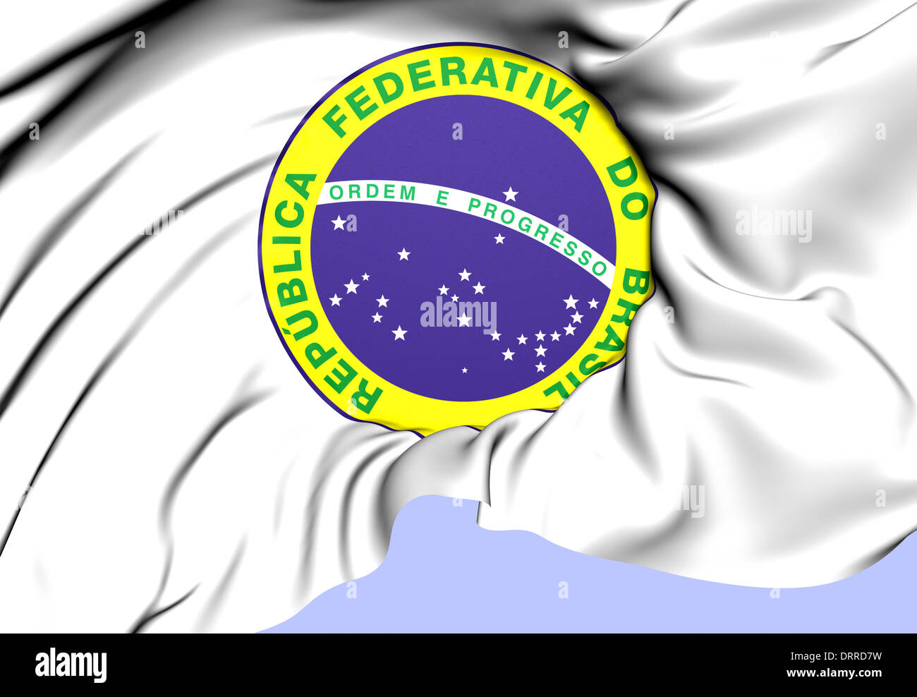 Seal of Brazil. Close Up Stock Photo - Alamy