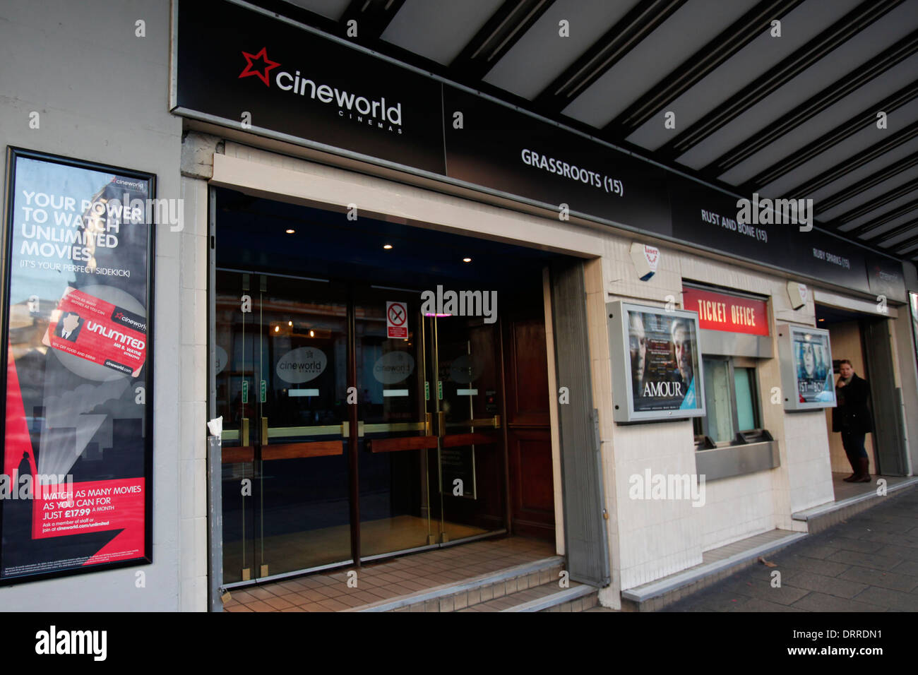 A general view of Cineworld Cinema in central London Britain 14 ...
