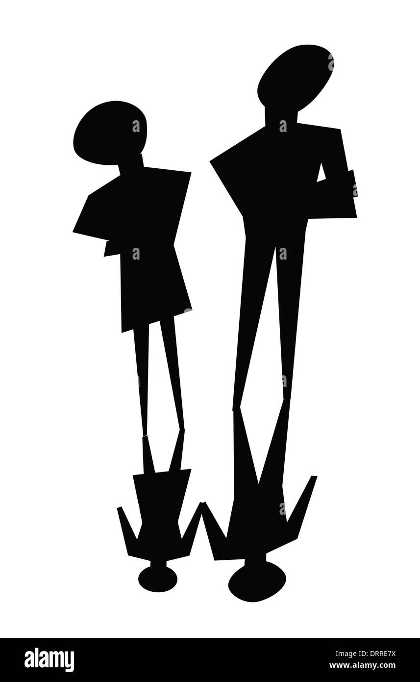 Marriage breakup Cut Out Stock Images & Pictures - Alamy