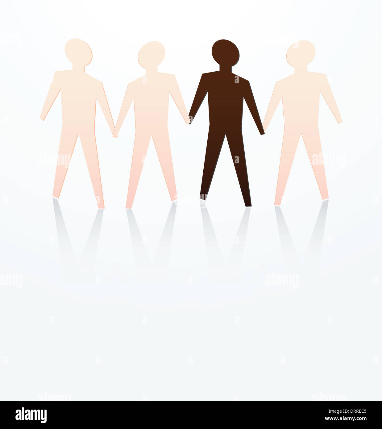 Human figure cutouts hi-res stock photography and images - Alamy