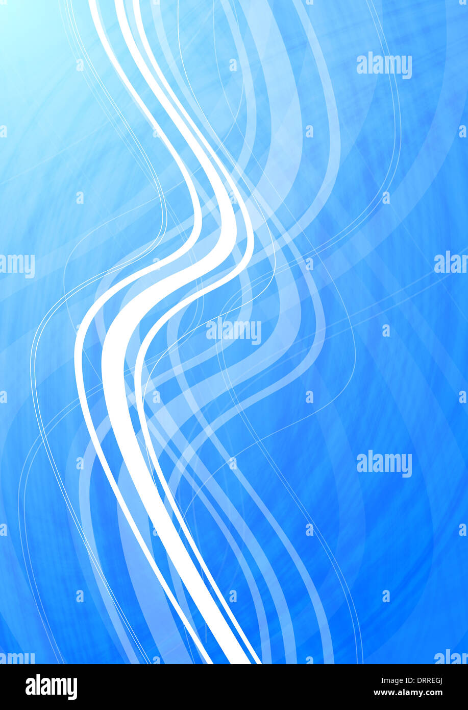 Simple waves on non-uniform background Stock Photo - Alamy