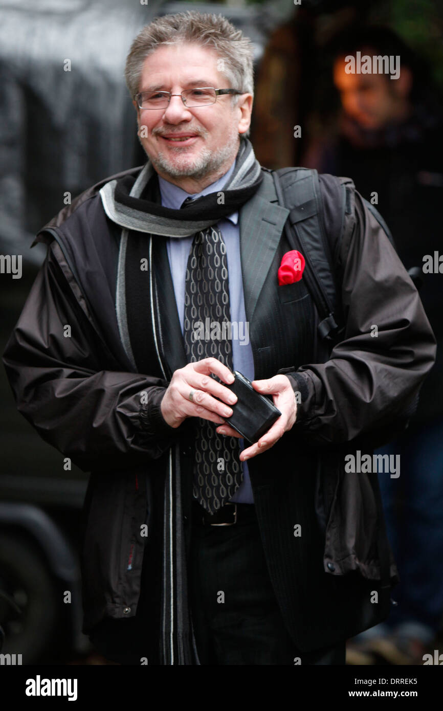 Derek Jameson memorial service Stock Photo - Alamy