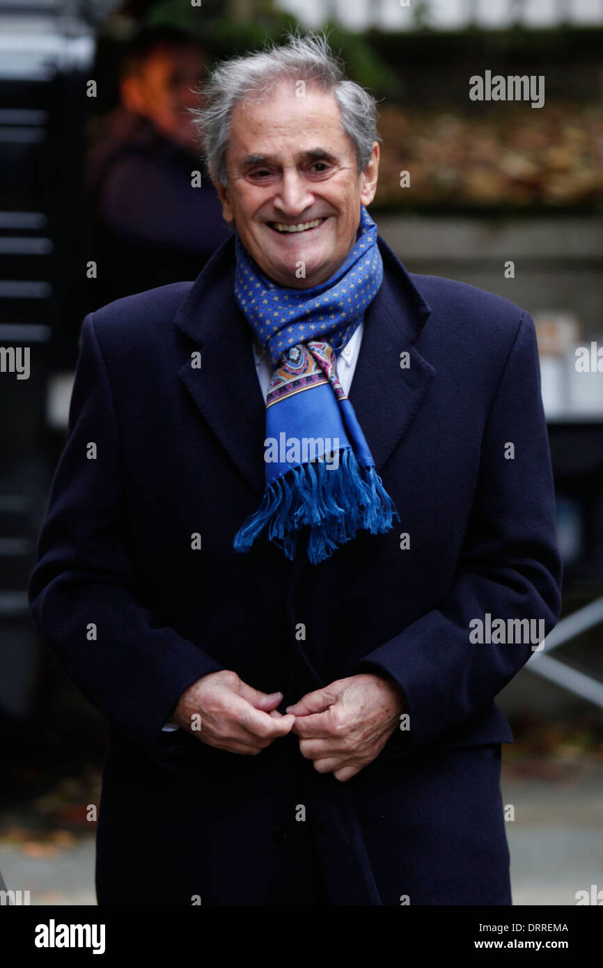 Derek Jameson memorial service Stock Photo - Alamy