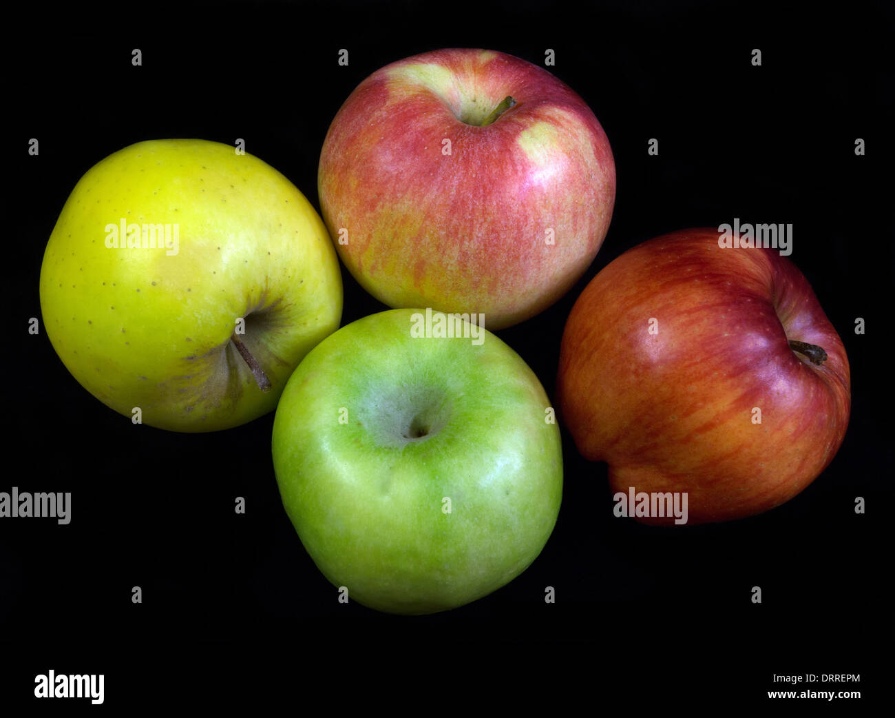 Red green yellow apples hi-res stock photography and images - Alamy