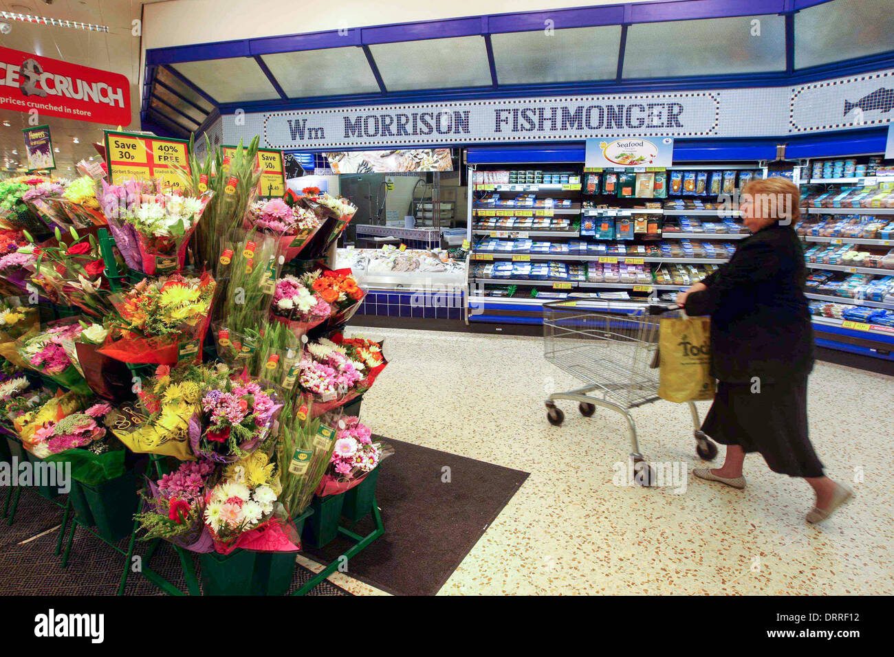 MORRISONS SUPERMARKET NEAR CAMBRIDGE Stock Photo - Alamy