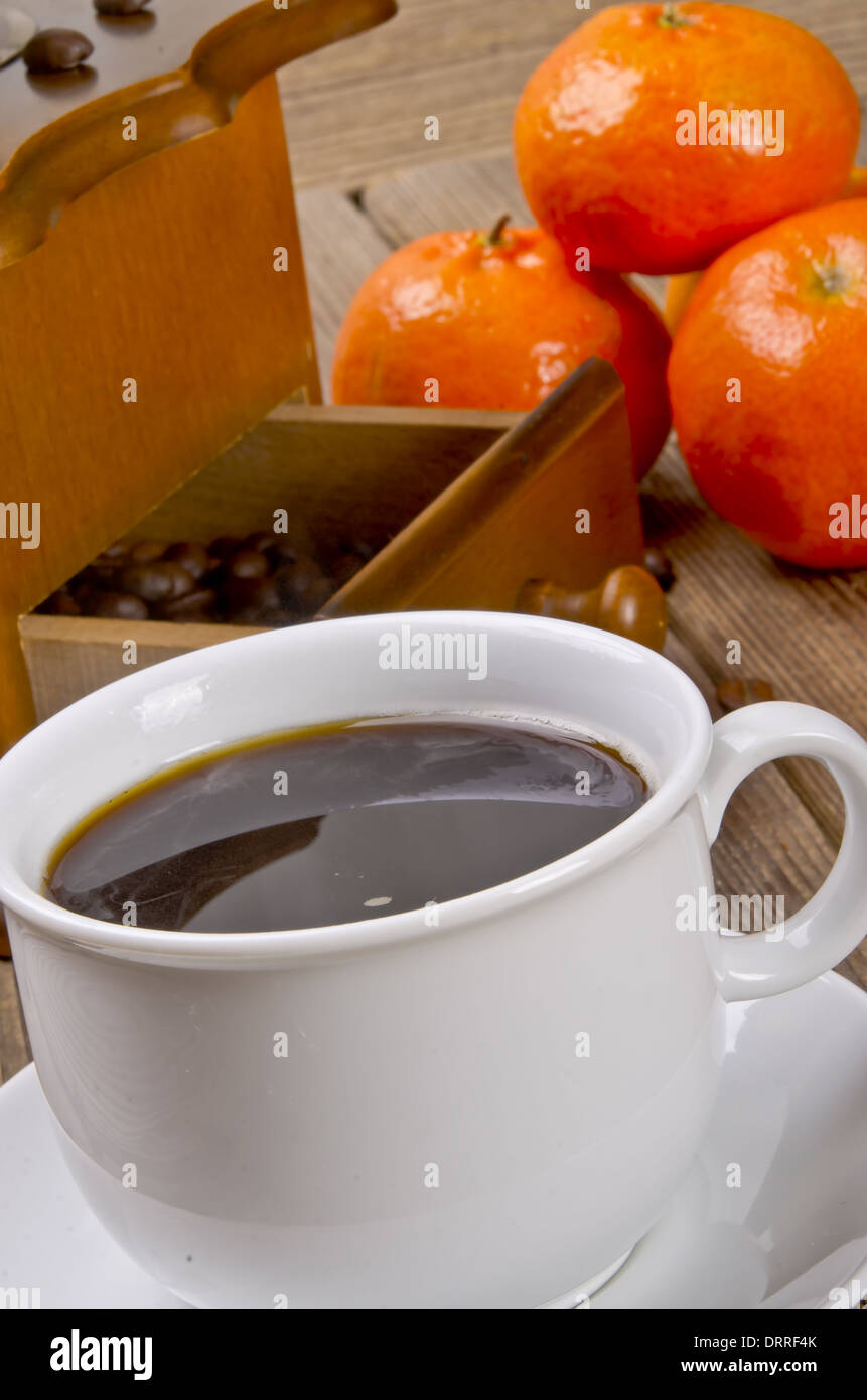 Rustic coffee grinder Stock Photo - Alamy