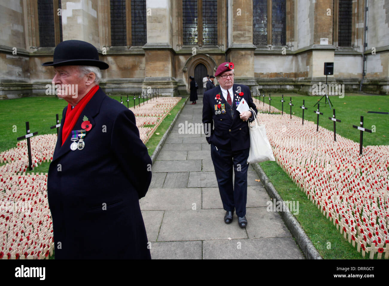 Remembrance crosses cross British soldier war Stock Photo - Alamy