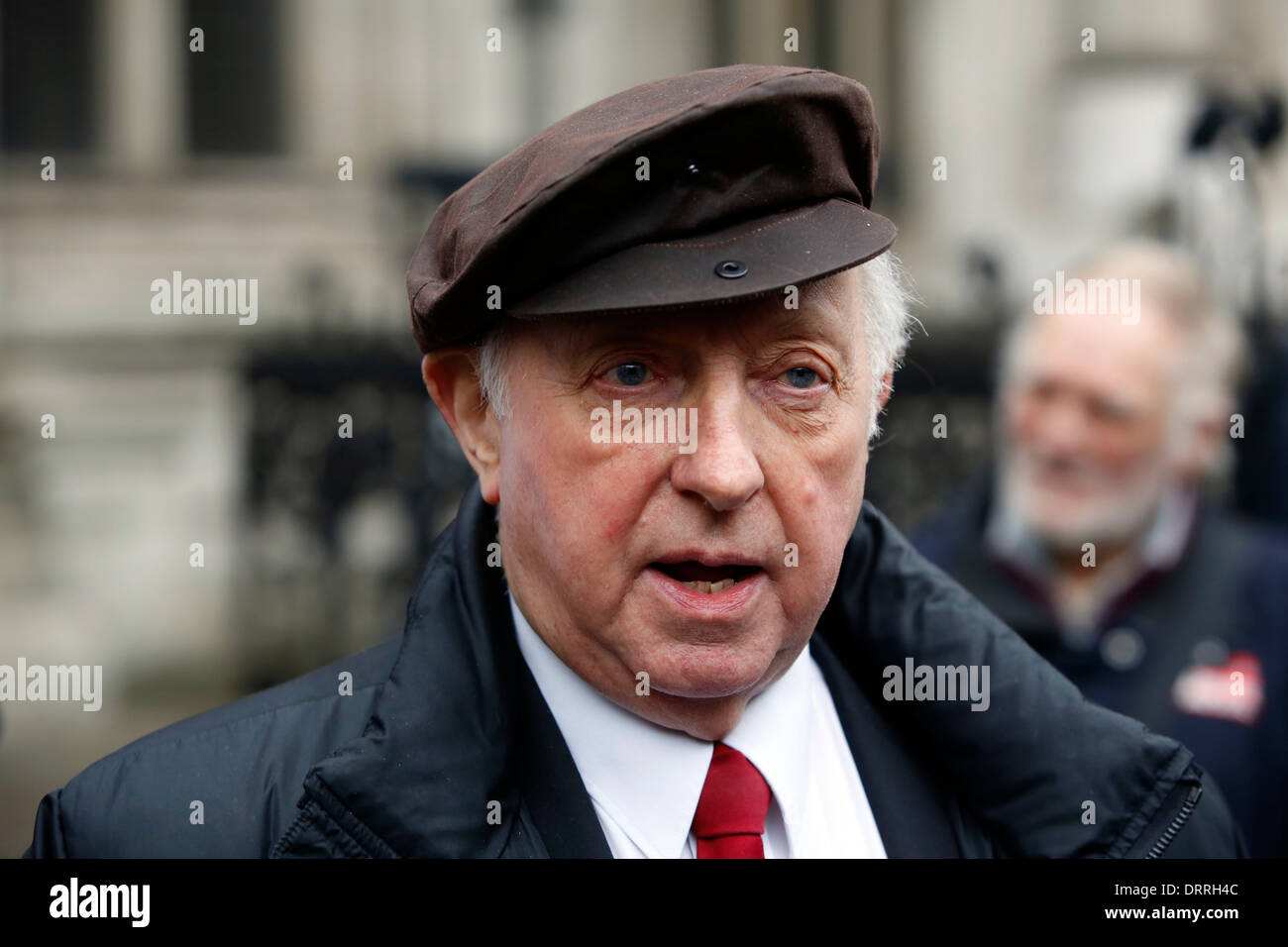 Former miners' union leader Arthur Scargill Stock Photo - Alamy