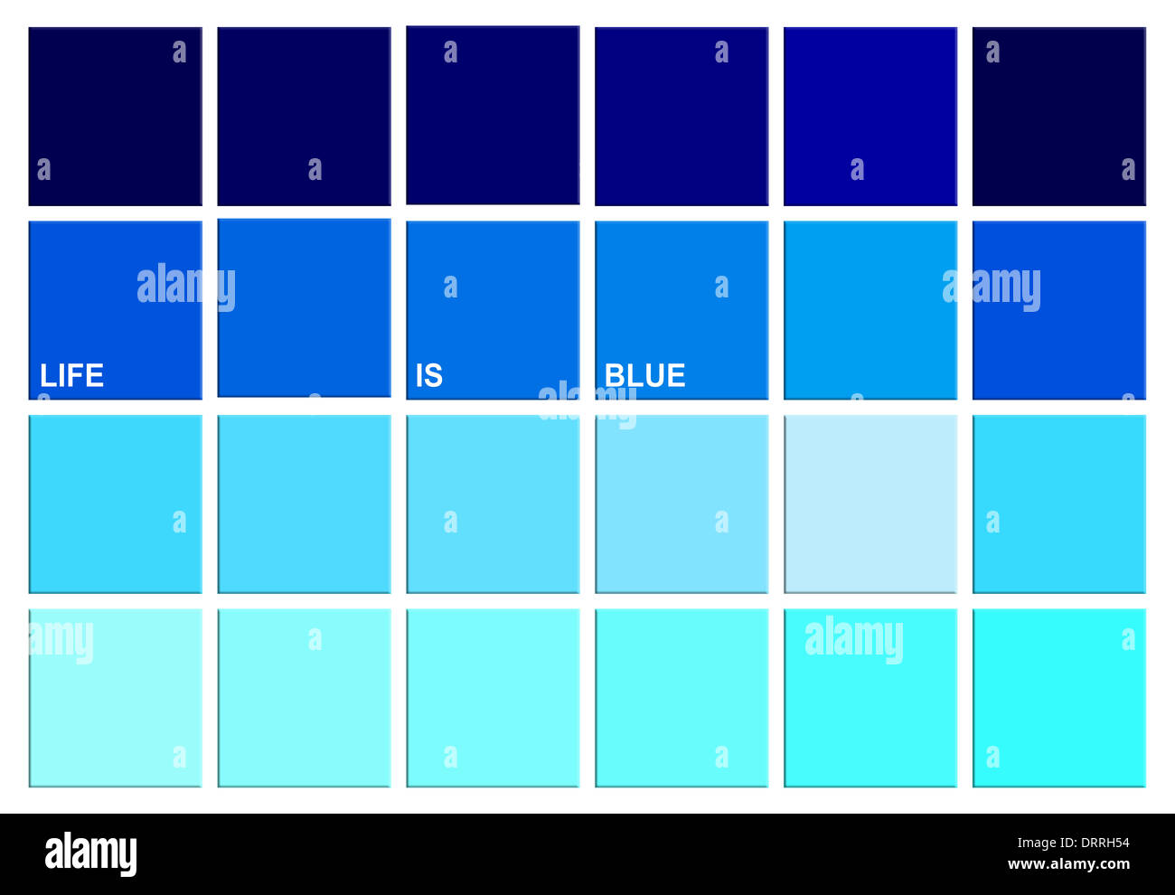Life is blue Stock Photo - Alamy