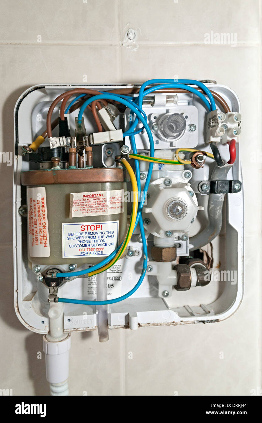 inside of shower being installed and fixed Stock Photo - Alamy