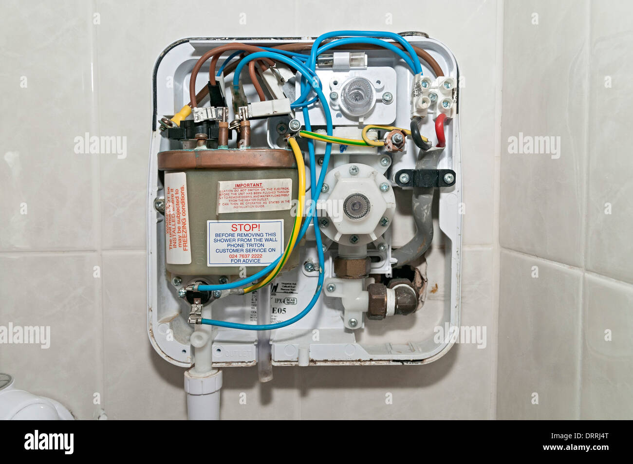 inside of shower being installed and fixed Stock Photo - Alamy