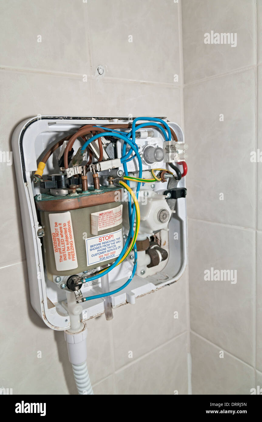 inside of shower being installed and fixed Stock Photo - Alamy