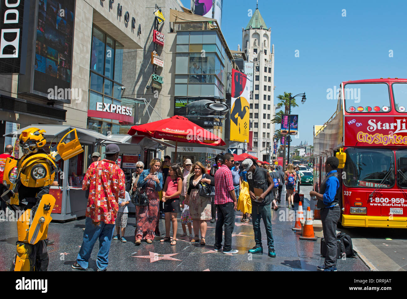 Hollywood Boulevard Hollywood Los Angeles USA Stock Photo - Alamy