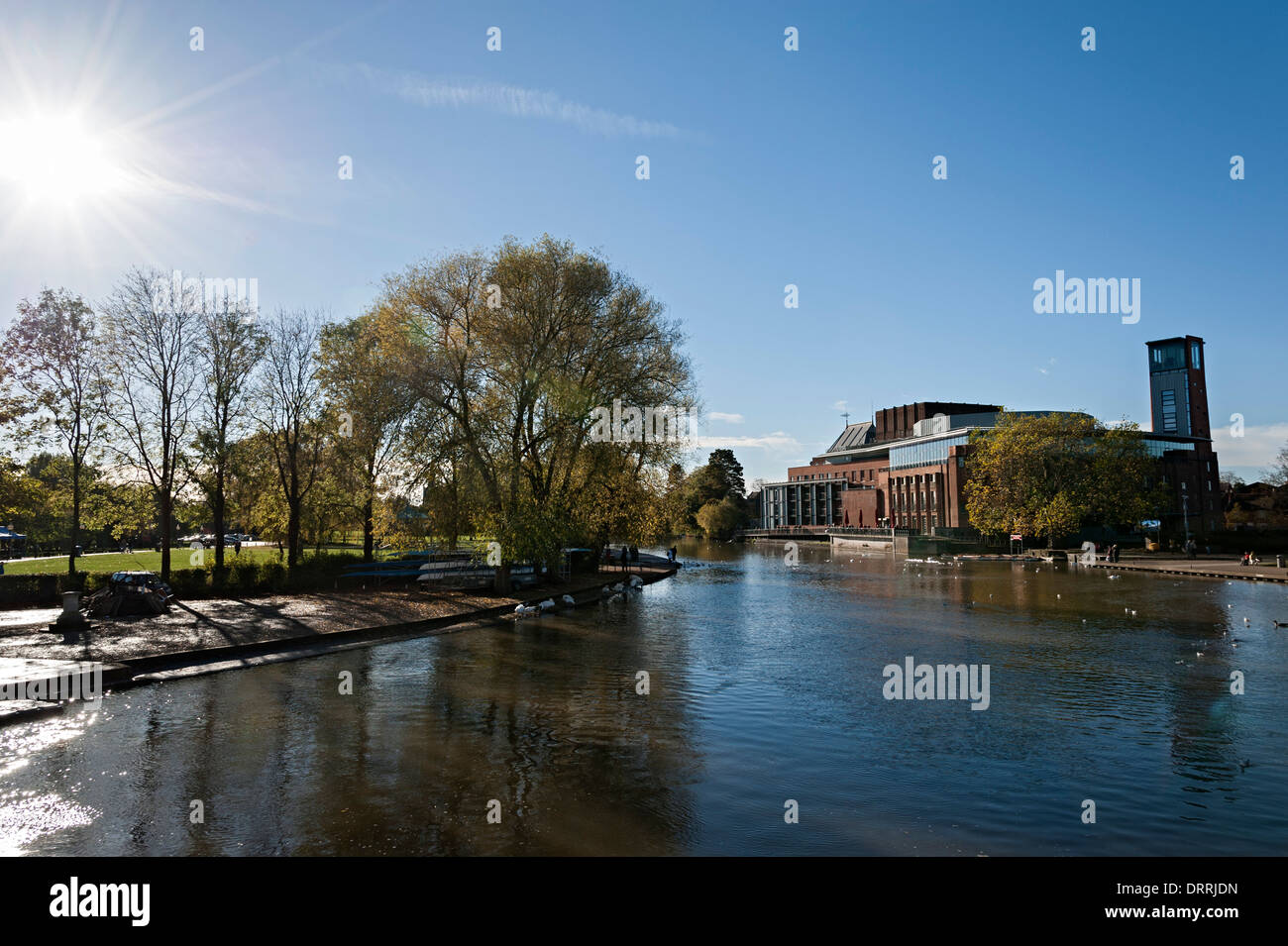 royal Shakespeare theater rsc Stratford upon avon Stock Photo - Alamy
